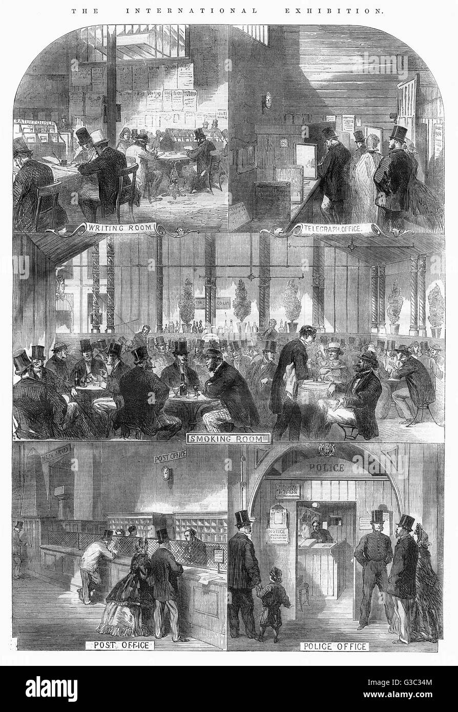 1862 International Exhibition High Resolution Stock Photography and ...