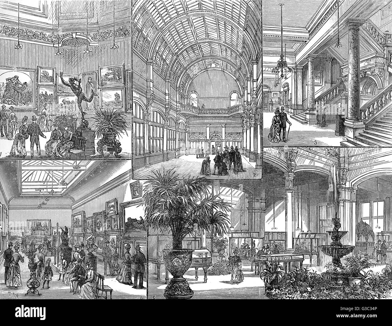 Gallery fine art Black and White Stock Photos & Images - Alamy