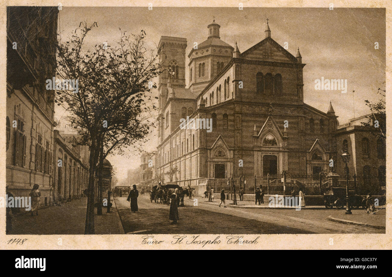 St joseph cathedral cairo hi-res stock photography and images - Alamy