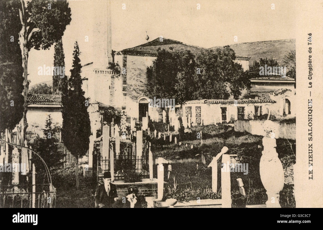 Greece turkish cemetery dervish hi-res stock photography and images - Alamy