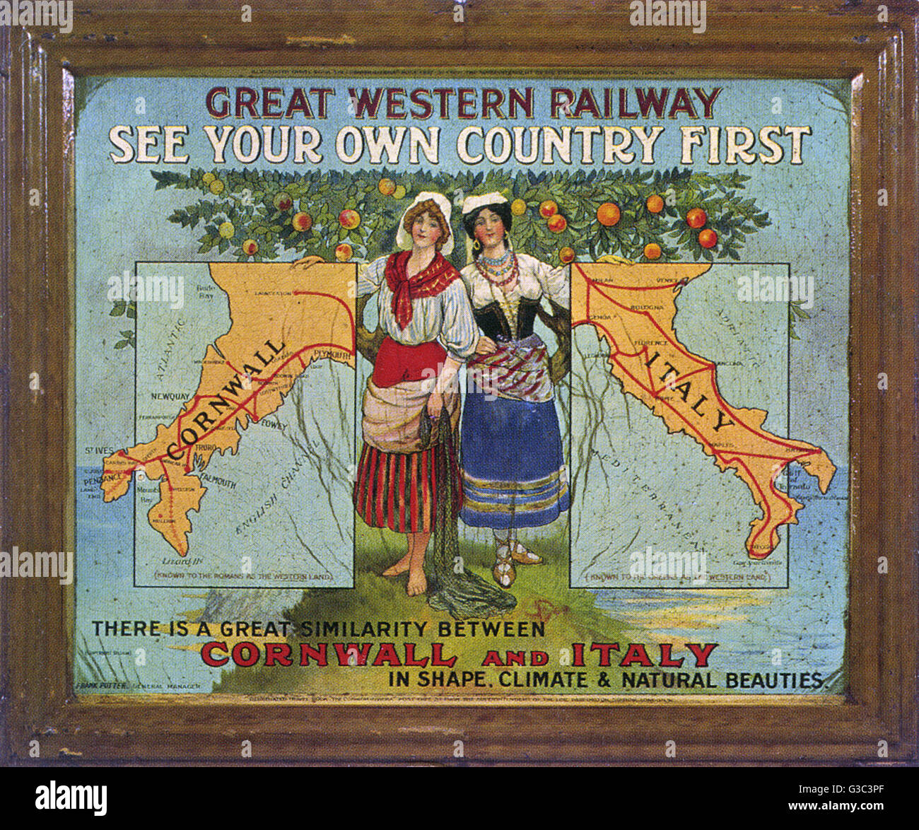 Great Western Railway - See you Own Country First Stock Photo - Alamy