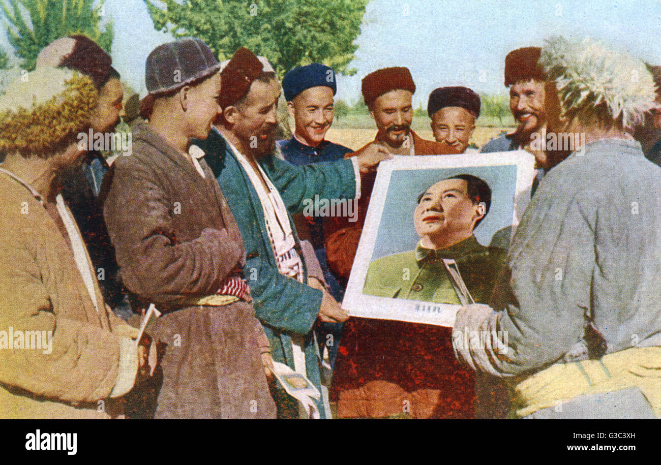 Men of Xinjiang, north west China Stock Photo - Alamy