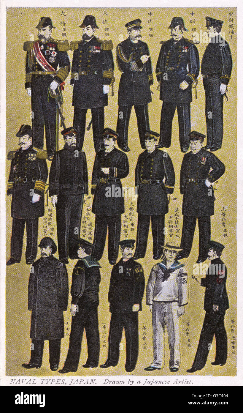 Japanese naval officer hi-res stock photography and images - Alamy