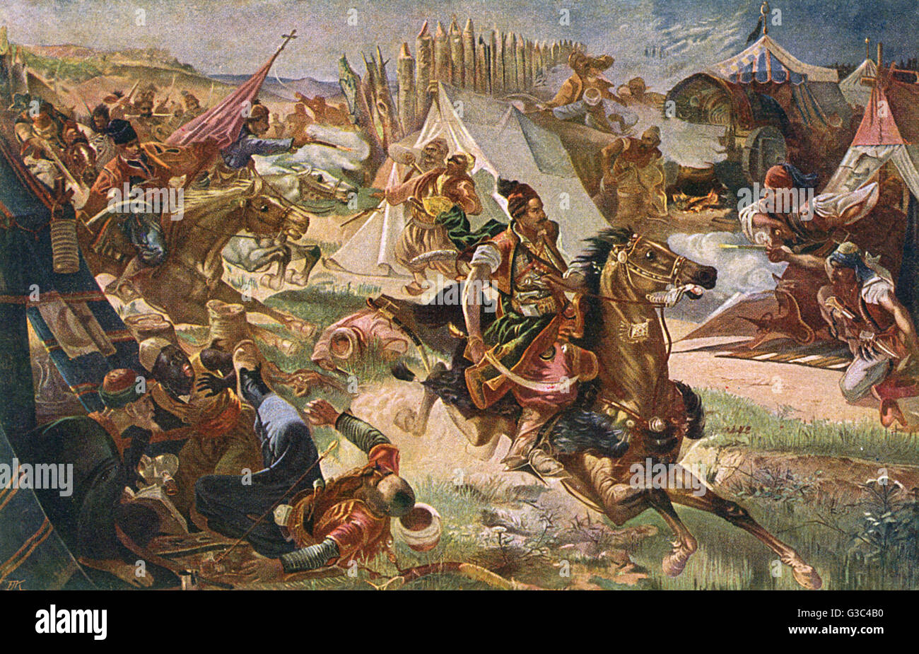 First Serbian Uprising of 1804 Stock Photo - Alamy
