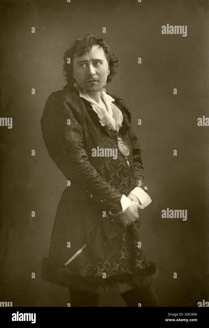 Herbert Beerbohm Tree - English actor and theatre manager Stock Photo ...