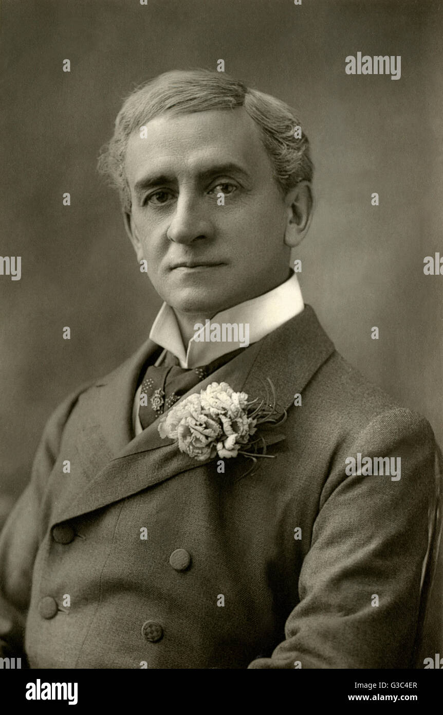 Sir John Hare - English actor and theatre-manager Stock Photo - Alamy