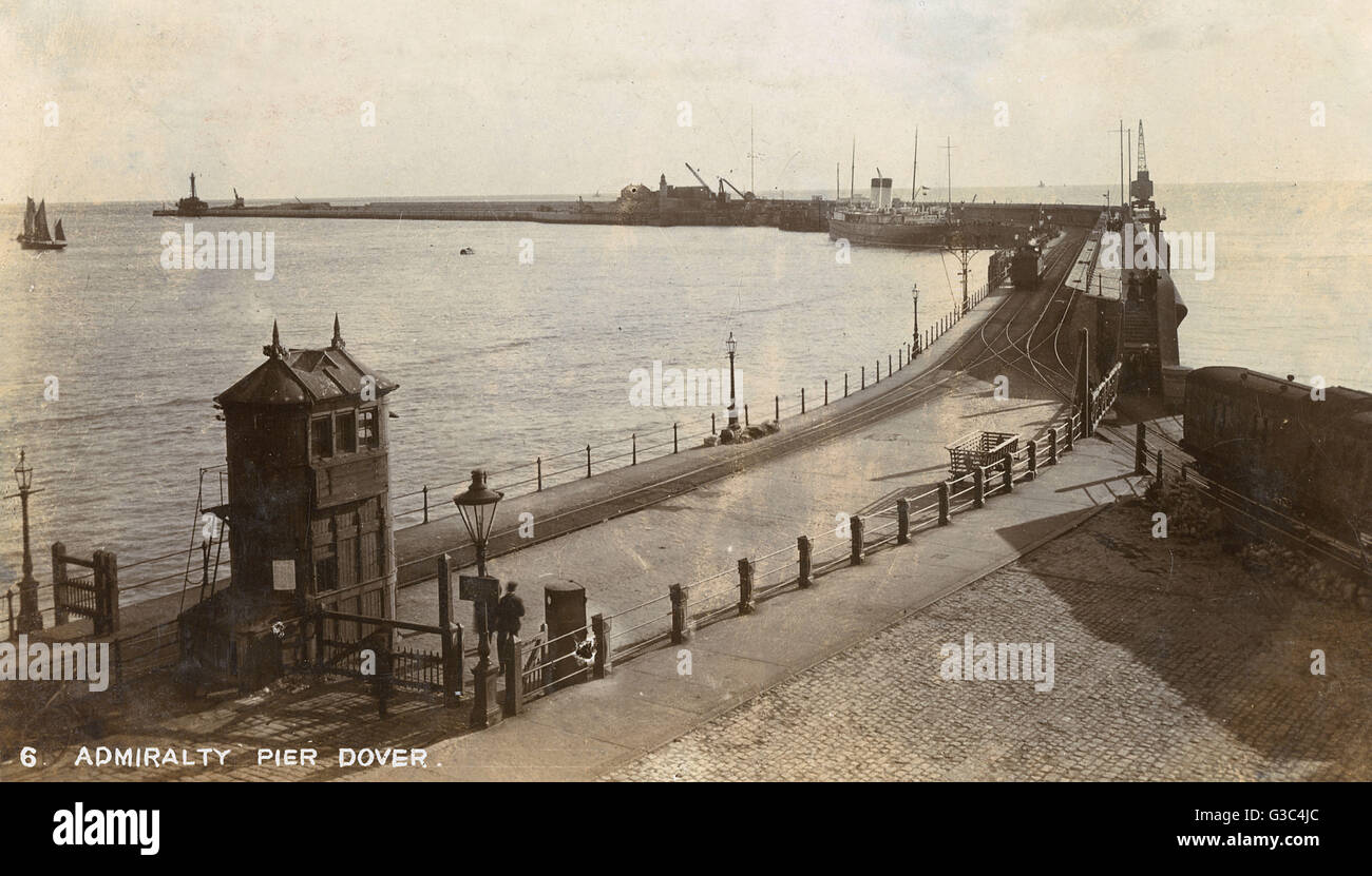 Admiralty Pier, Dover, Kent, England Stock Photo - Alamy