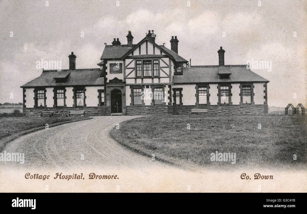Cottage Hospital, Dromore, County Down, Northern Ireland Stock Photo ...
