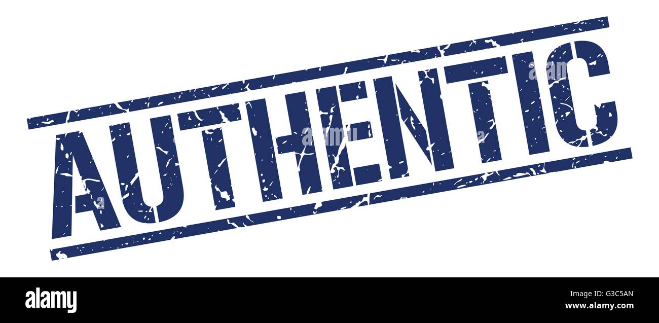 authentic blue grunge square vintage rubber stamp Stock Vector Image & Art - Alamy