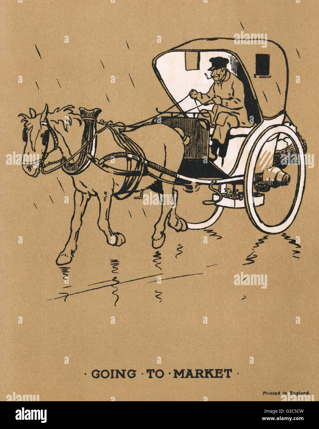 Man driving carriage painting hi-res stock photography and images - Alamy