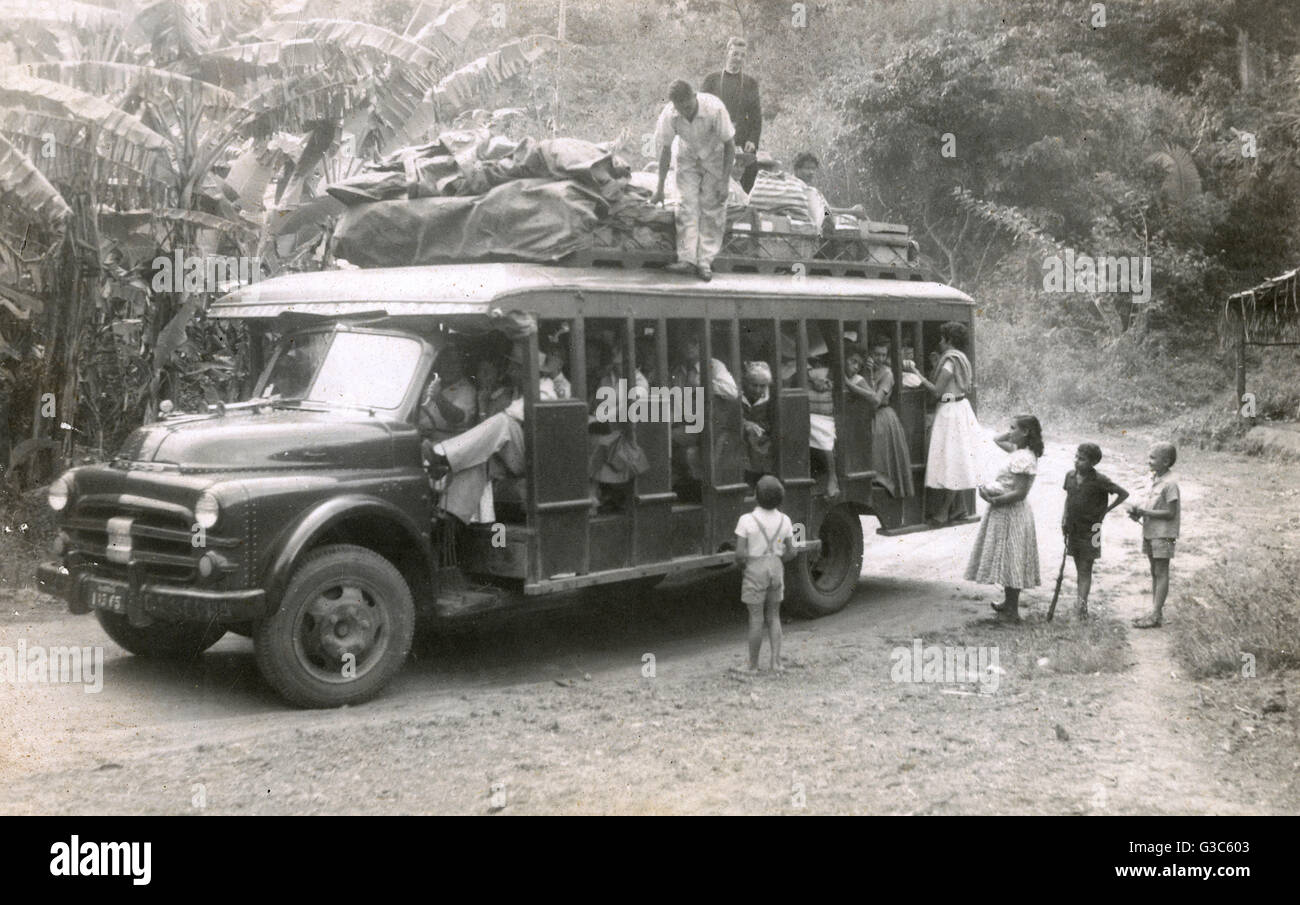 Bus and 1950s hi-res stock photography and images - Alamy