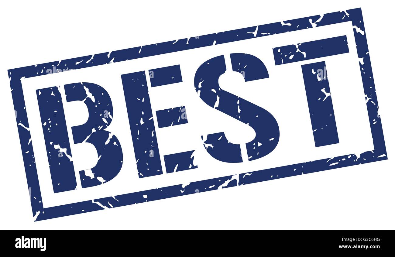 best blue grunge square vintage rubber stamp Stock Vector Image & Art - Alamy