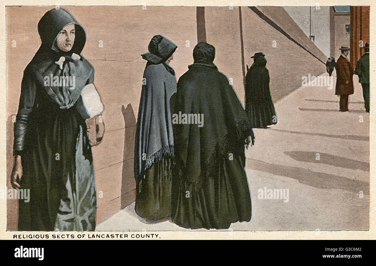 Religious sects, Lancaster, Pennsylvania, USA Stock Photo - Alamy