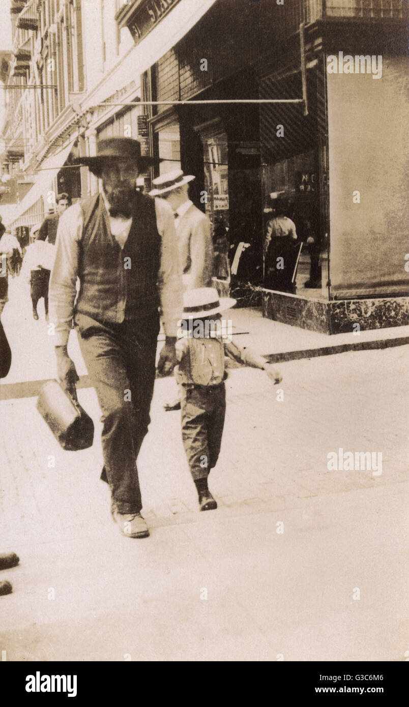 Amish doctor and boy, Lancaster, Pennsylvania, USA Stock Photo - Alamy