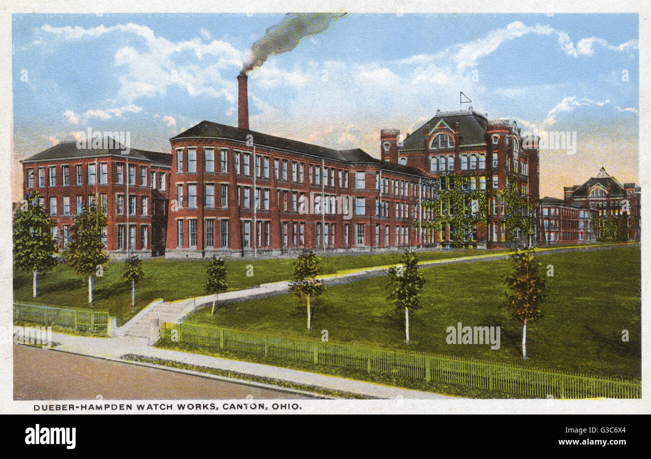 Watch factory building america hi-res stock photography and images - Alamy