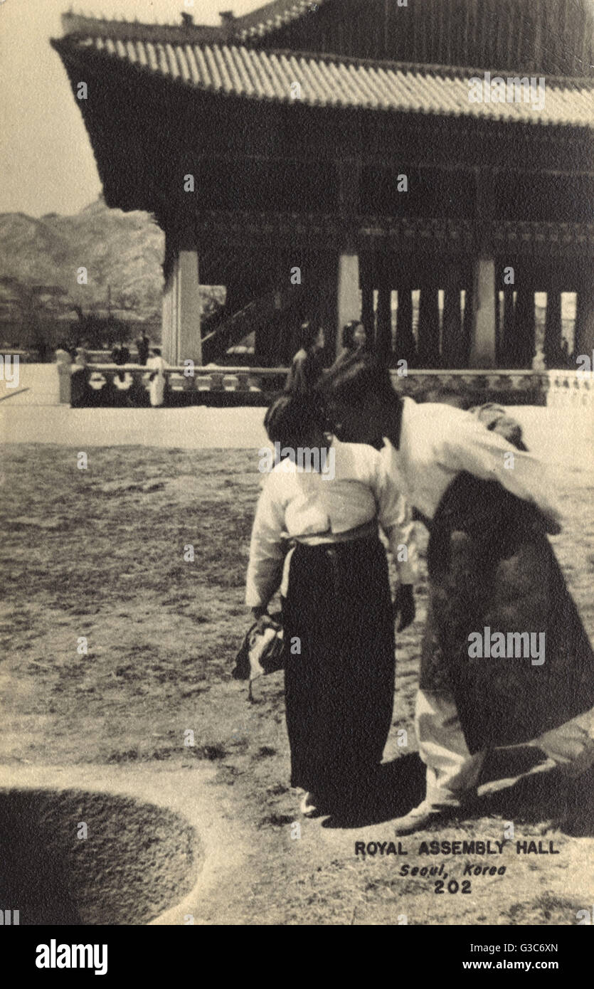 Royal Assembly Hall at Seoul, Korea Stock Photo - Alamy