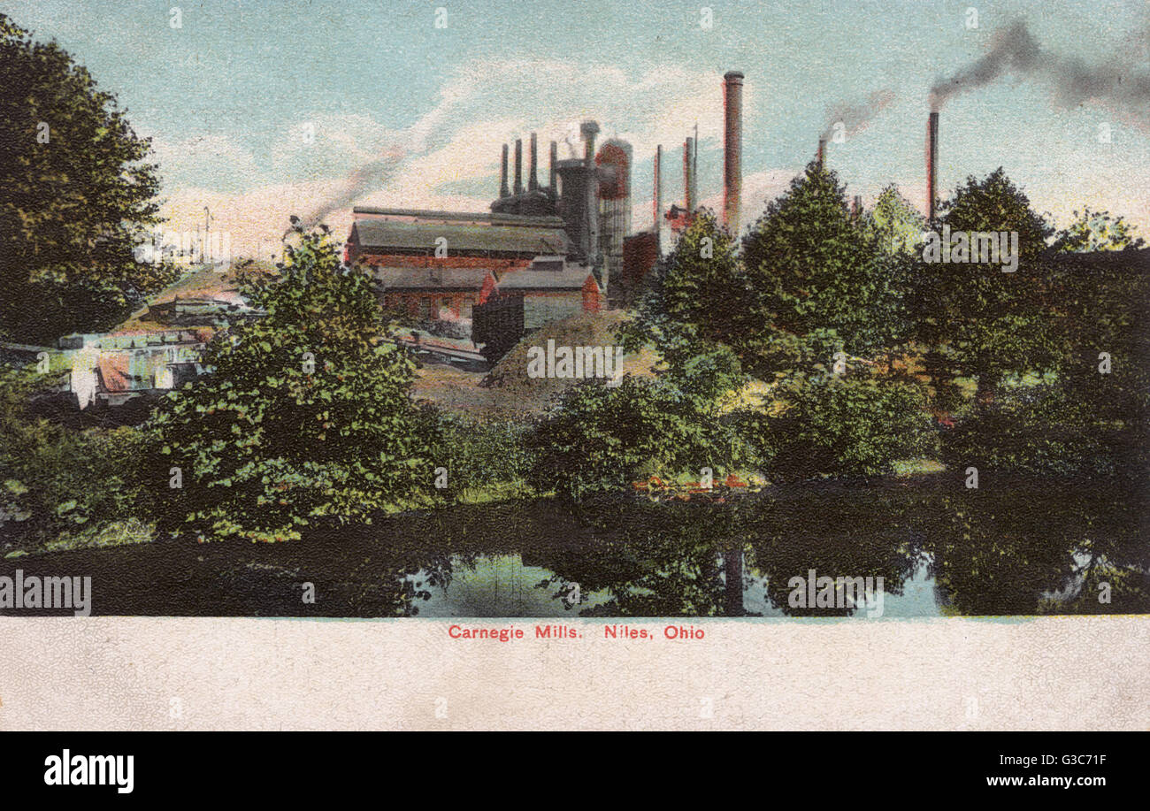 Carnegie Mills, Niles, Ohio, USA Stock Photo - Alamy