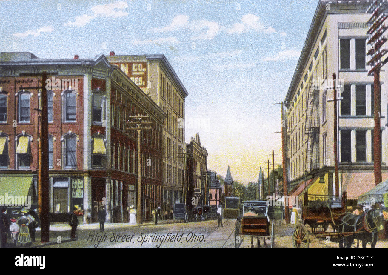 Historical Springfield Ohio High Resolution Stock Photography and ...