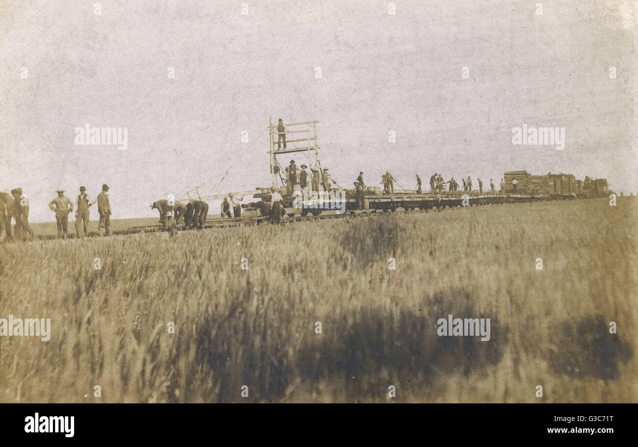 Track_laying hi-res stock photography and images - Alamy