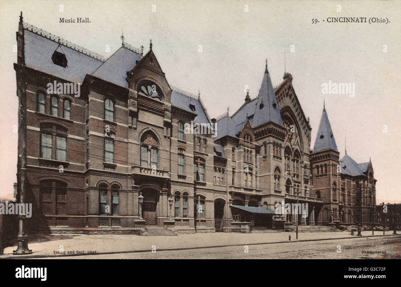 Music Hall building, Cincinnati, Ohio, USA Stock Photo - Alamy