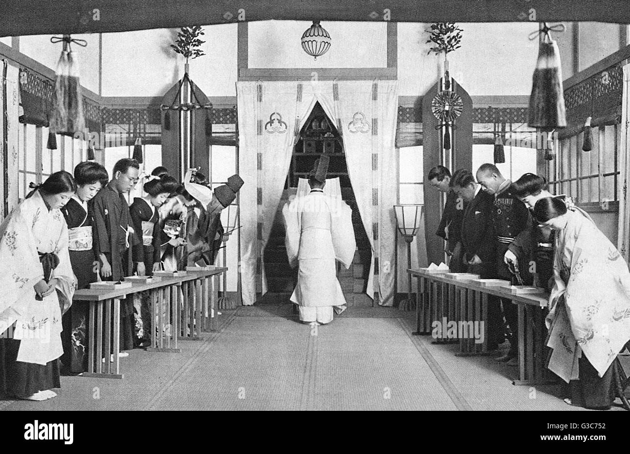 Wedding scene Black and White Stock Photos & Images - Alamy