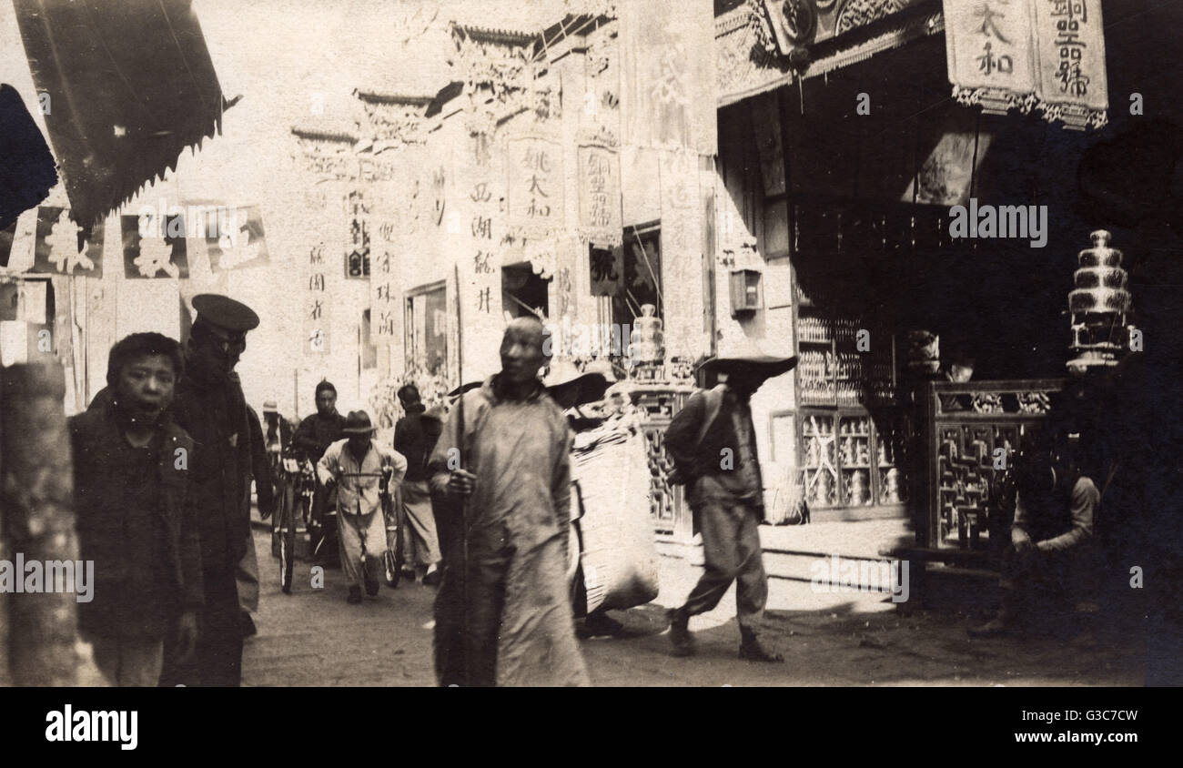 Rickshaw china 1920s hi-res stock photography and images - Alamy