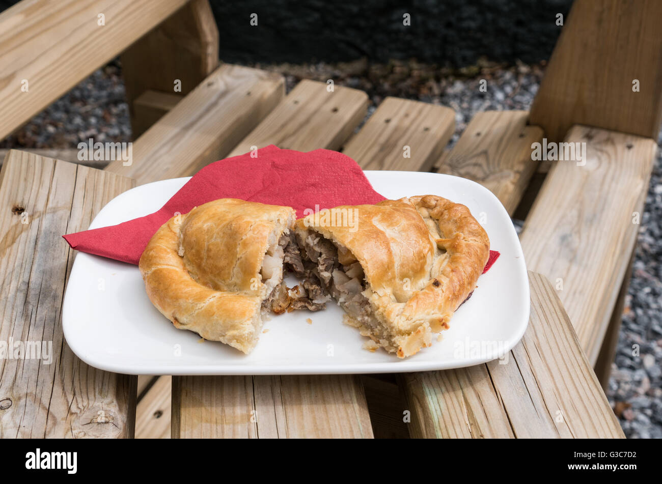 Devon pasty hi-res stock photography and images - Alamy