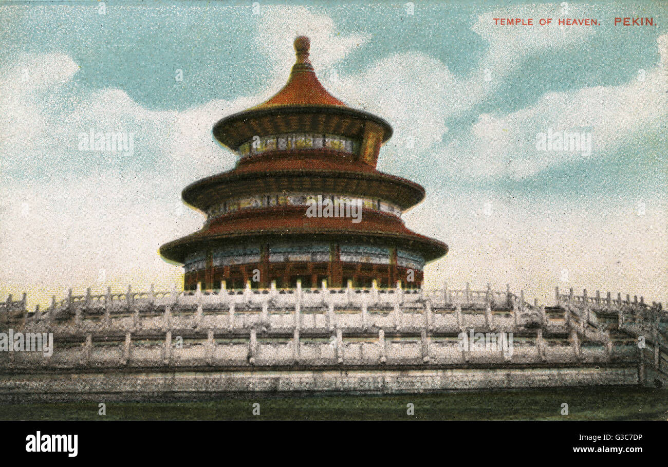The Tiantan Temple (Temple of Heaven), Beijing, China Stock Photo - Alamy