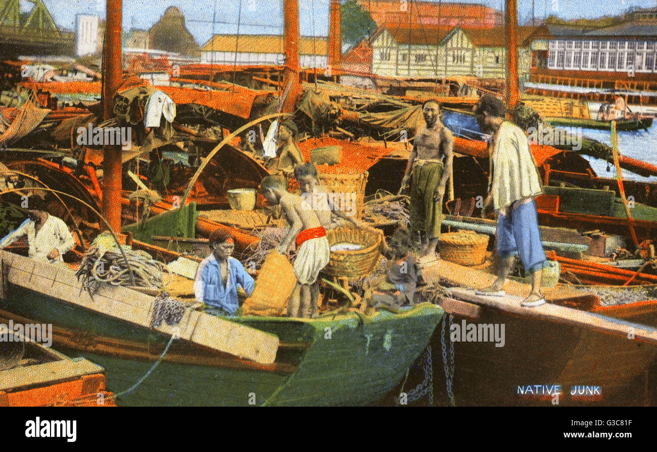 China - Shanghai - Junks Stock Photo - Alamy