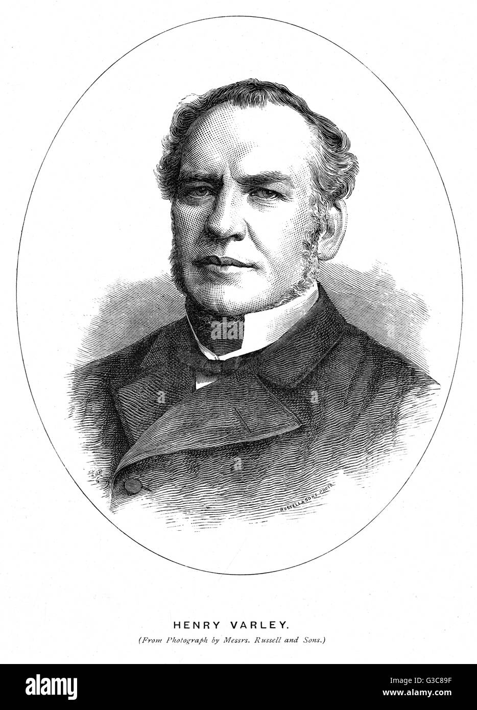 Henry Varley - evangelist and missionary to Australia Stock Photo - Alamy