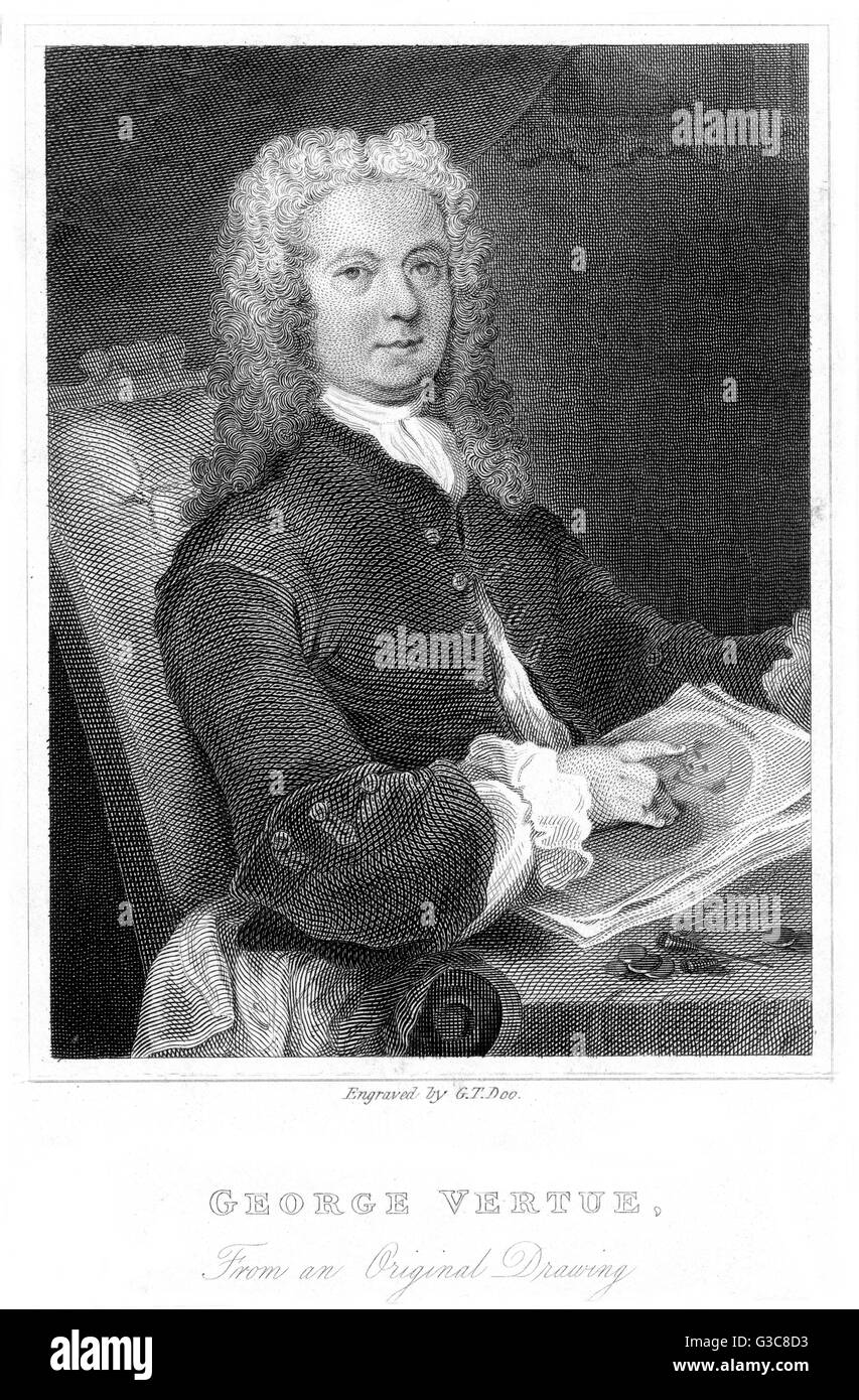 GEORGE VERTUE, ENGRAVER Stock Photo - Alamy