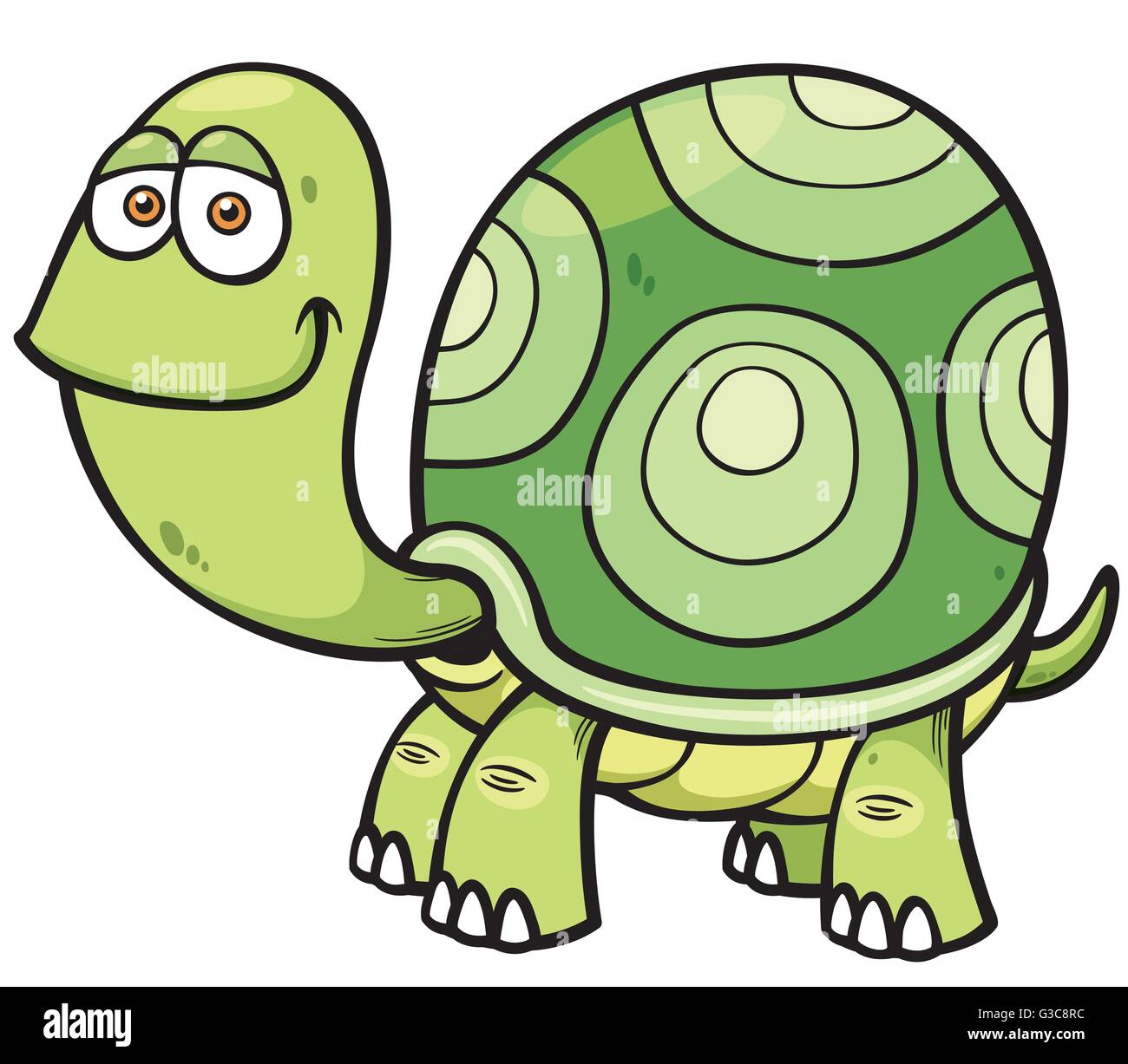 Turtle cartoon hi-res stock photography and images - Alamy