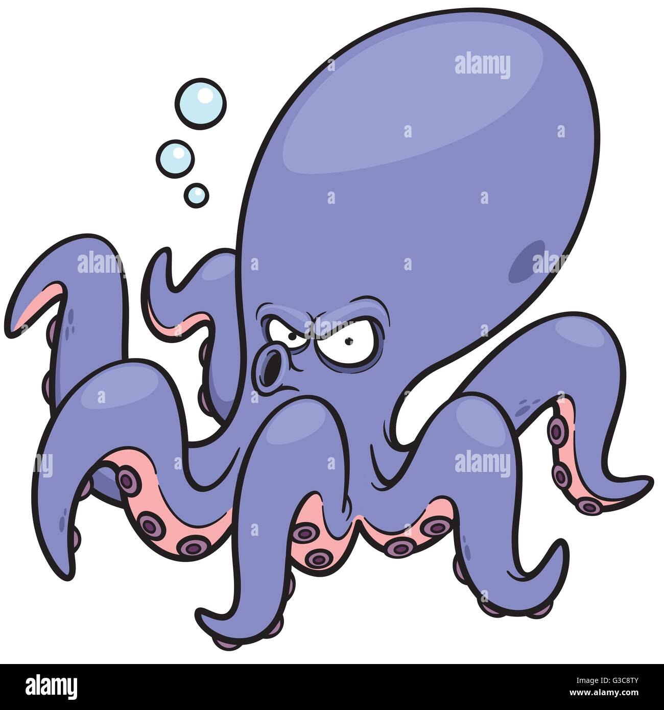 Cartoon Octopus High Resolution Stock Photography and Images - Alamy