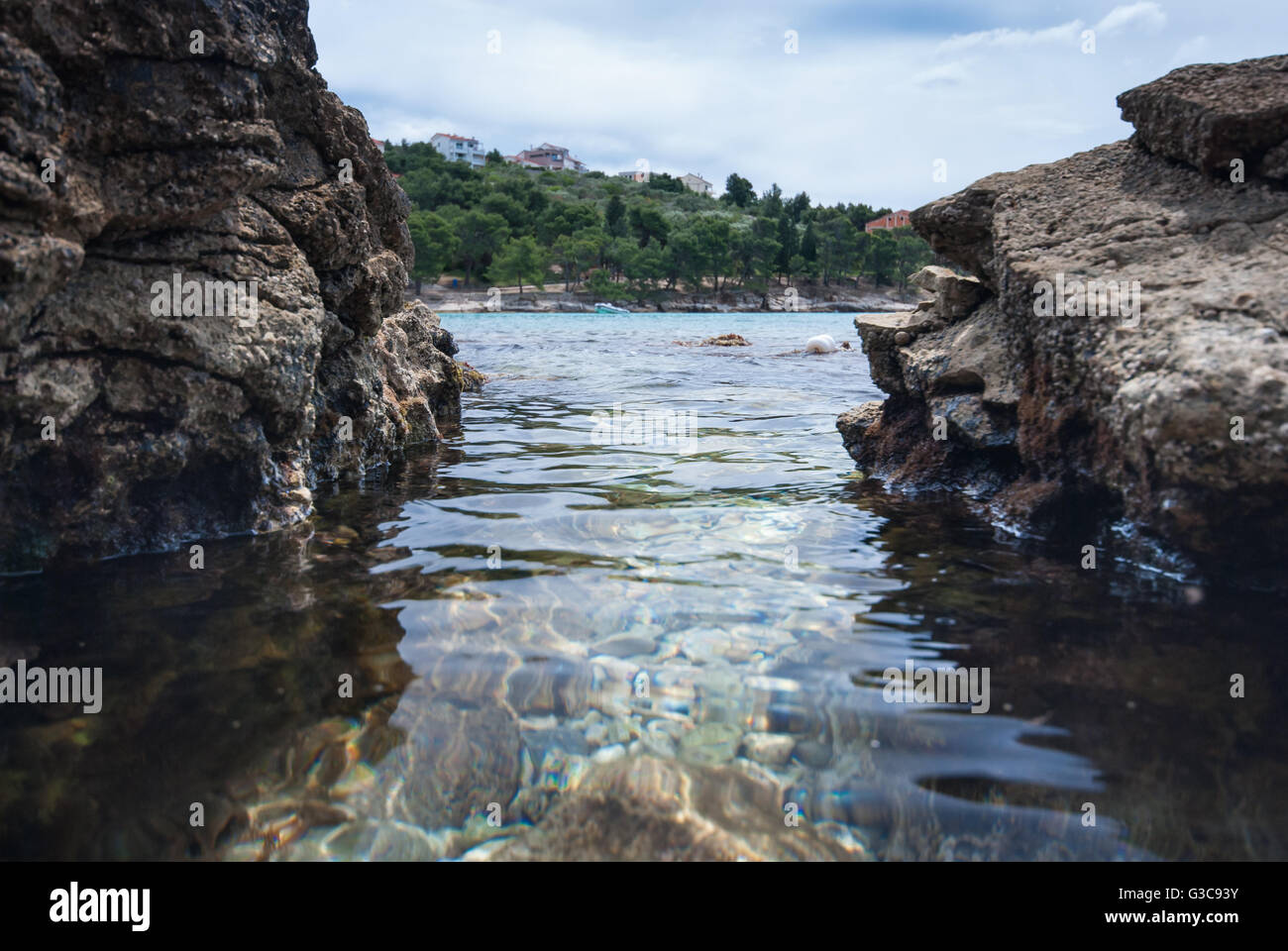 photo of beautiful bay Slanica on Murter Island, Dalmatia, Croatia ...