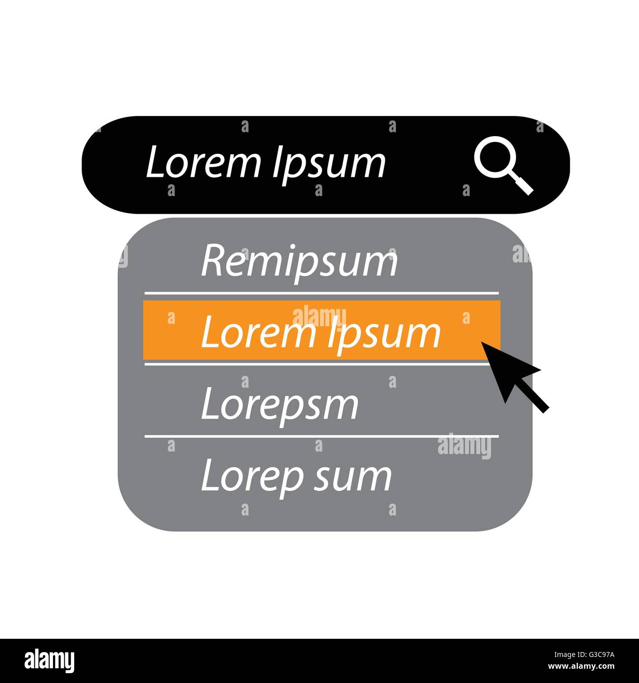 Text correction Stock Vector Images - Alamy