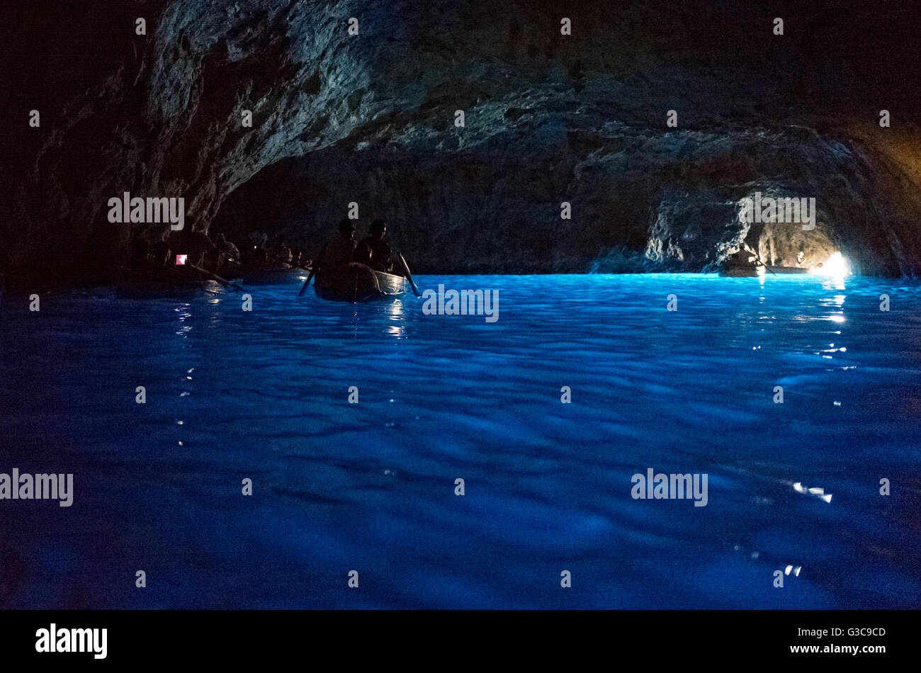 Blue grotto of capri hi-res stock photography and images - Alamy