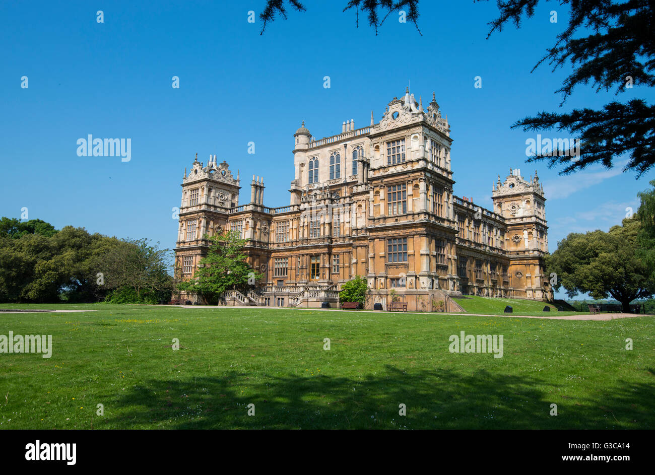 Wollaton Hall, Nottingham England UK Stock Photo - Alamy