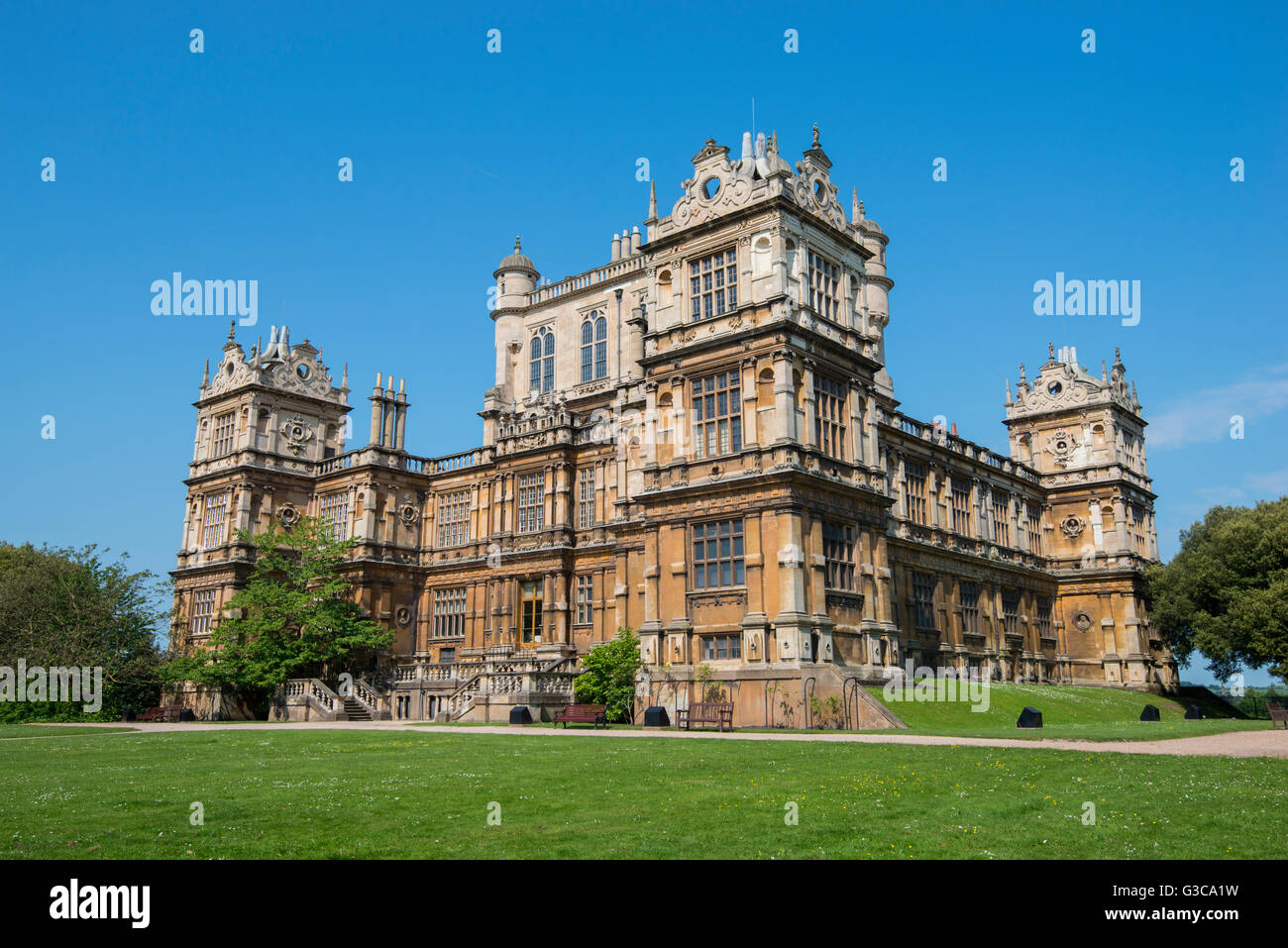 Wollaton Hall, Nottingham England UK Stock Photo - Alamy