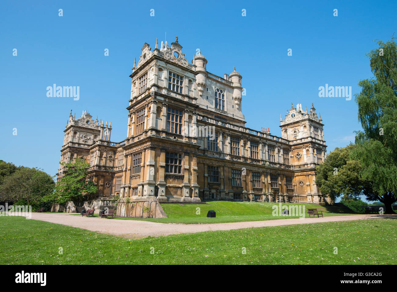 Wollaton Hall, Nottingham England UK Stock Photo - Alamy