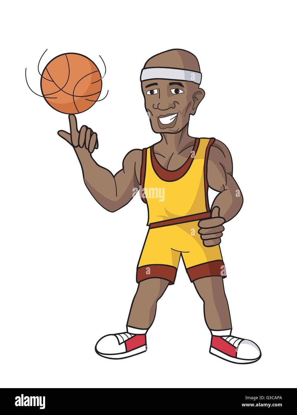 Career player Stock Vector Images - Alamy