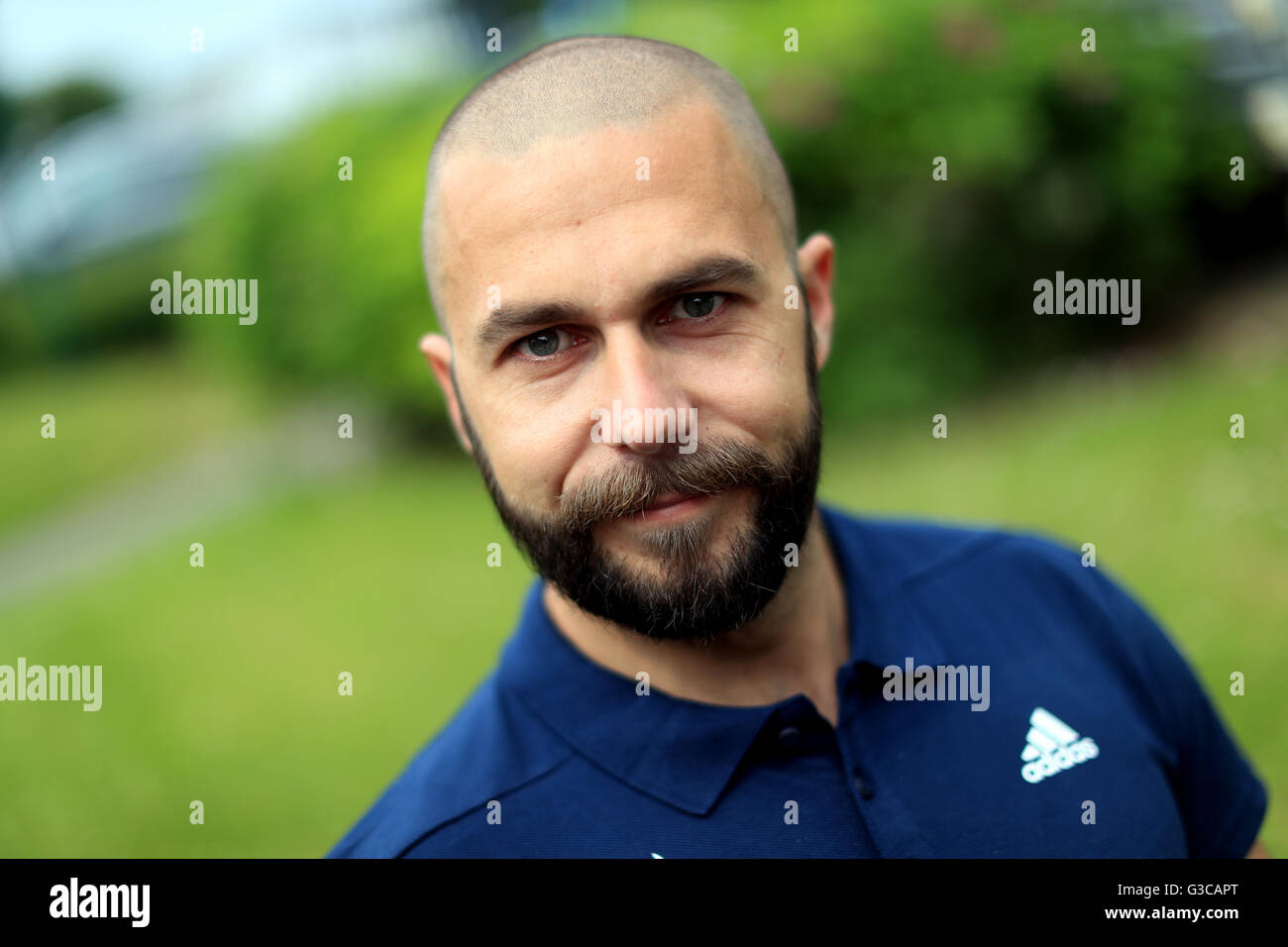 Matt Skelhon during the team announcement at the Stoke Mandeville ...