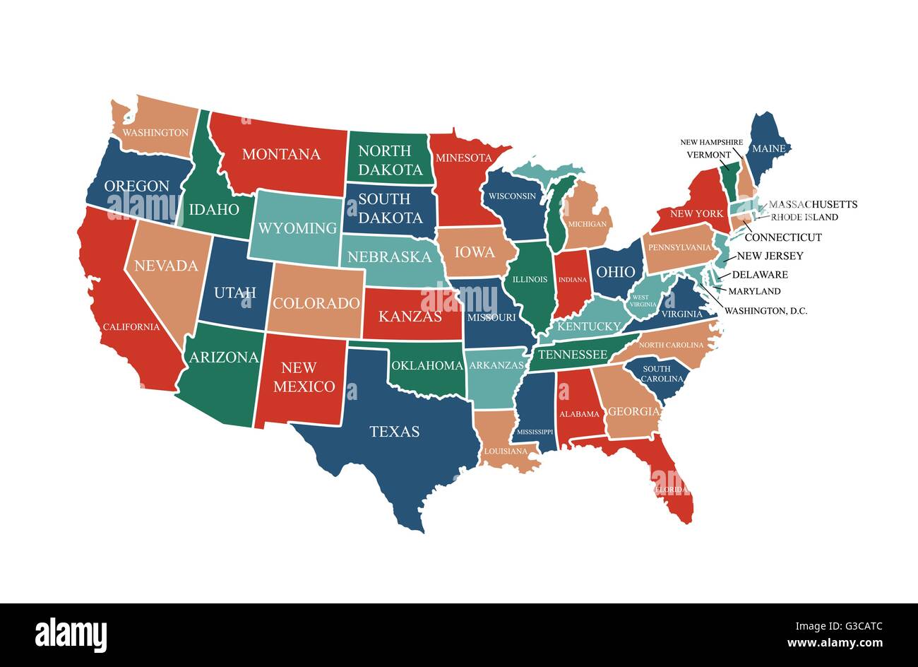 Map of oregon missouri hi-res stock photography and images - Alamy