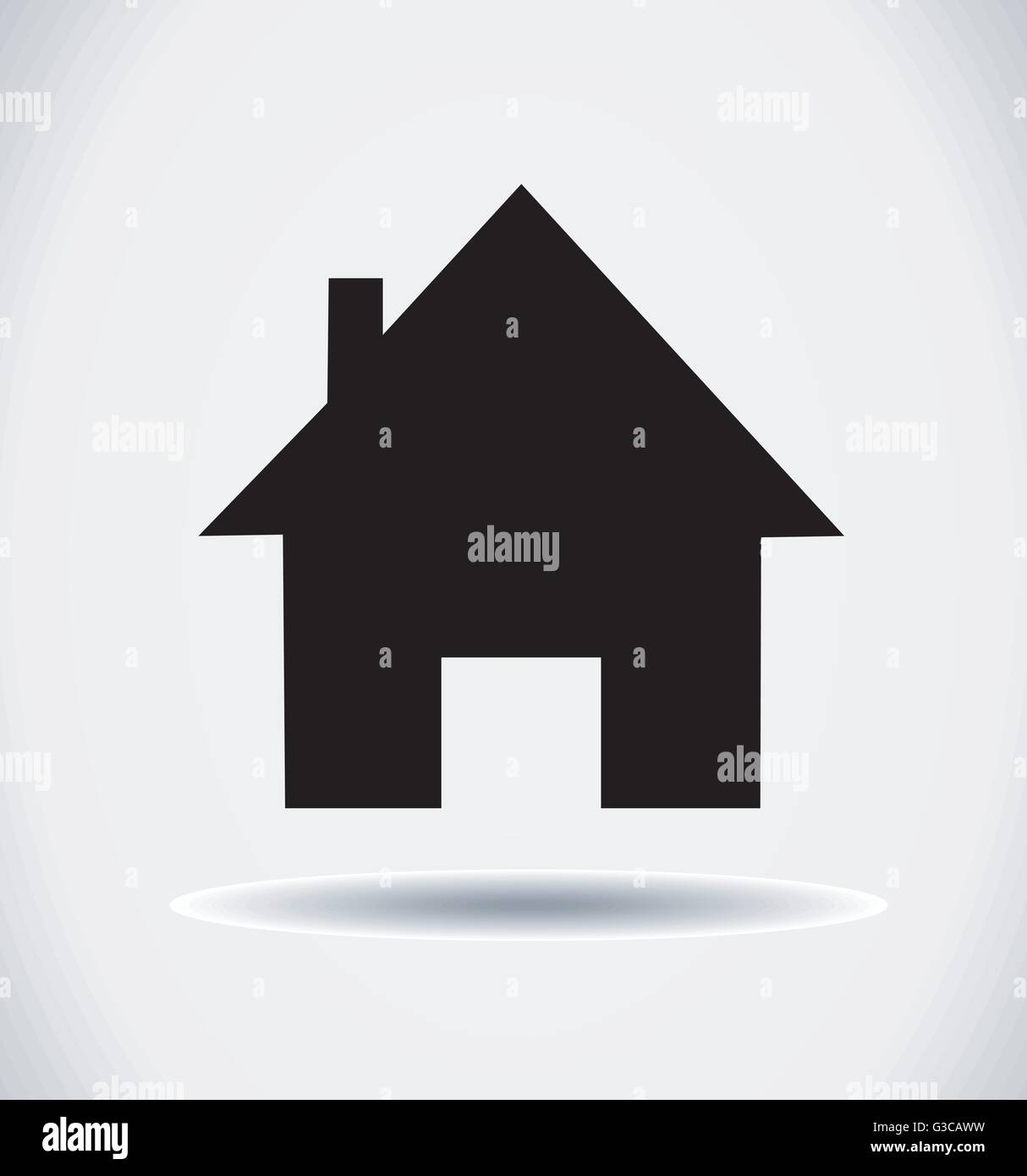 Small house. Icon Vector Stock Vector Image & Art - Alamy