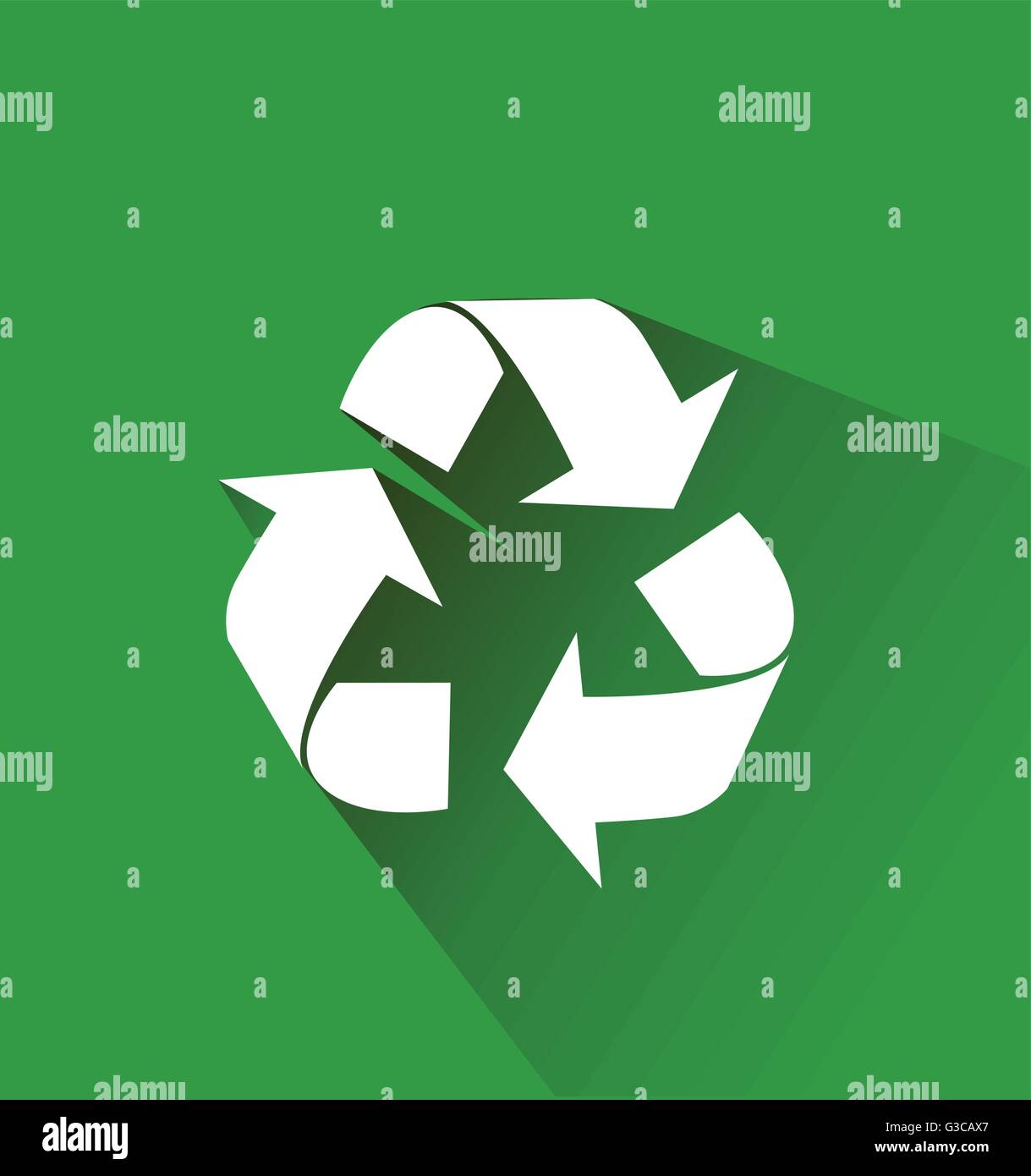 recycle, flat icon Stock Vector Image & Art - Alamy