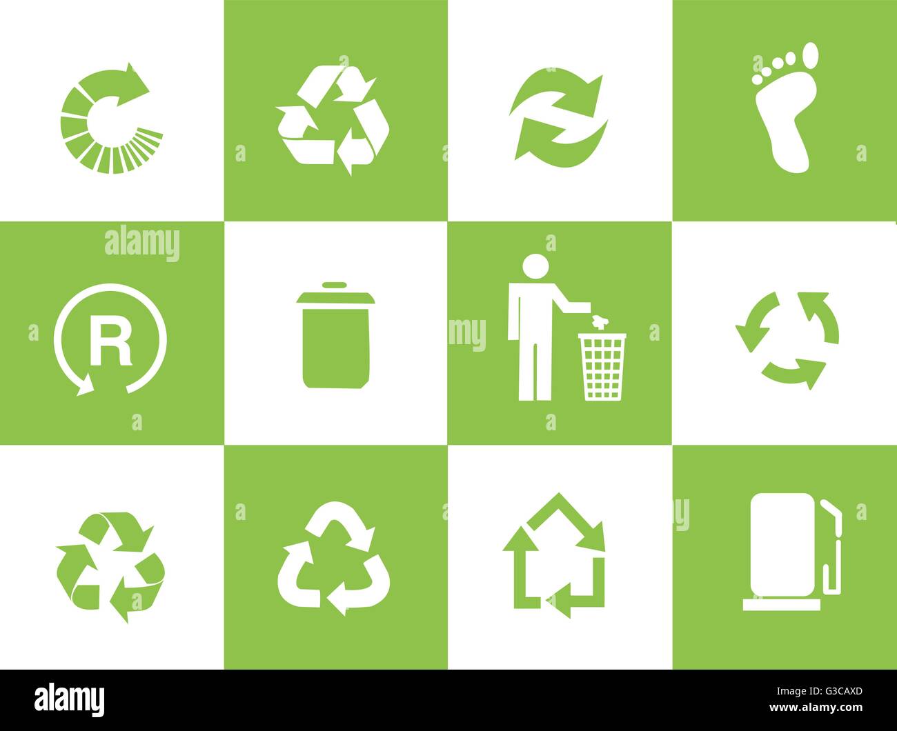 Vector recycle signs Stock Vector Image & Art - Alamy