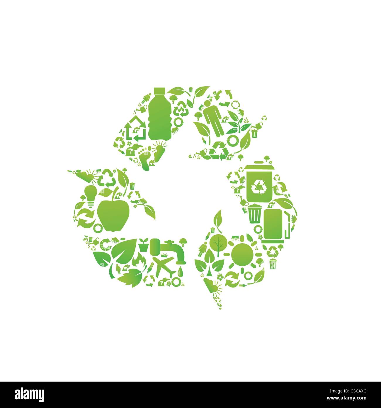 Vector recycle signs Stock Vector Image & Art - Alamy