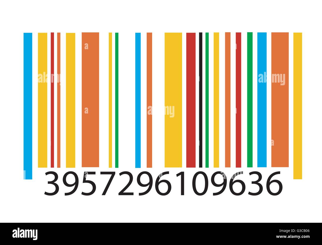 Barcode image vector illustration on white background Stock Vector ...