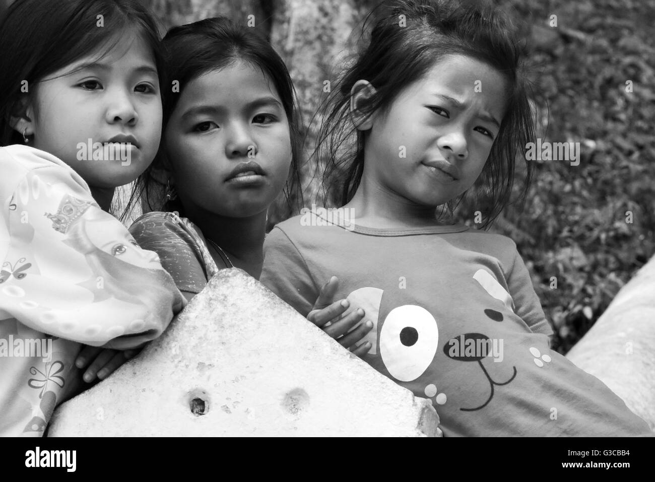 Children Luang Prabang Laos Stock Photo - Alamy