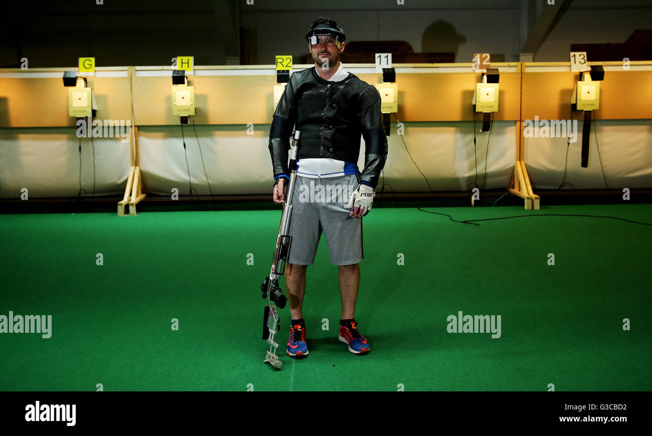 James Bevis during the team announcement at the Stoke Mandeville ...