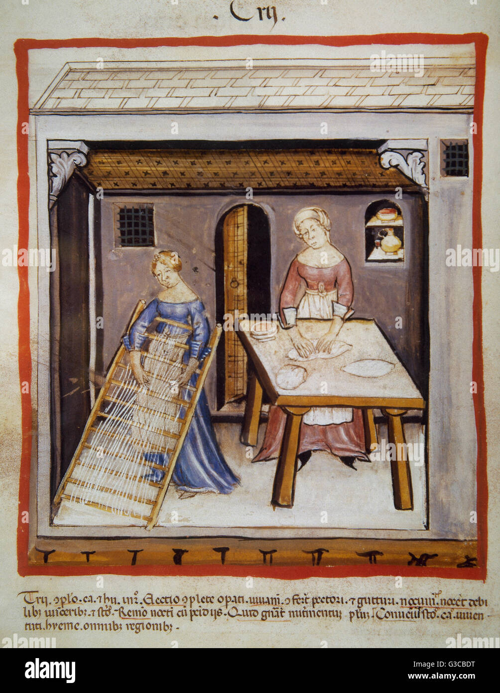 Medieval manuscript bread hi-res stock photography and images - Alamy